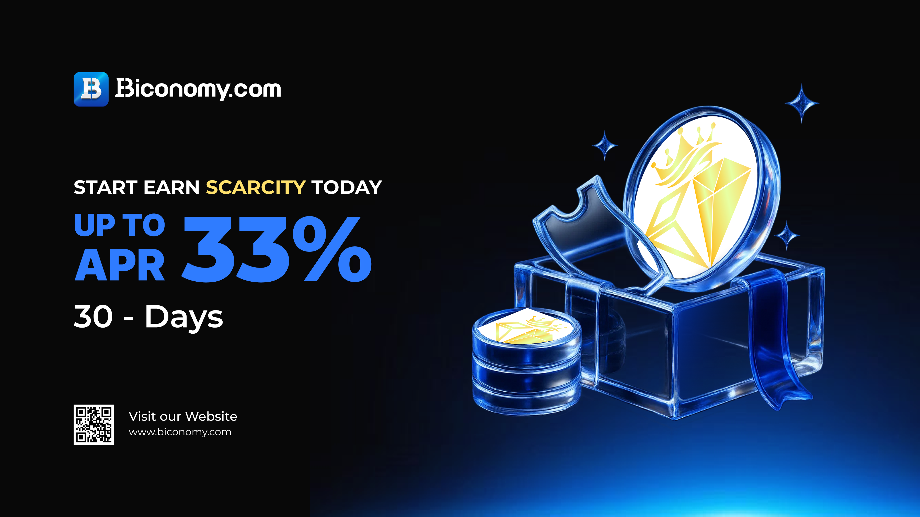 Biconomy.com Earn - SCARCITY Locked Products: Enjoy Up to 33% APR in ...