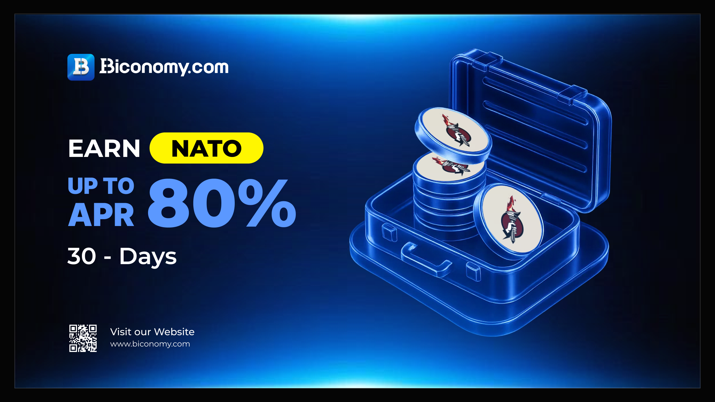 Biconomy.com Earn -The Nation Token Locked Products: Enjoy Up to 80% ...