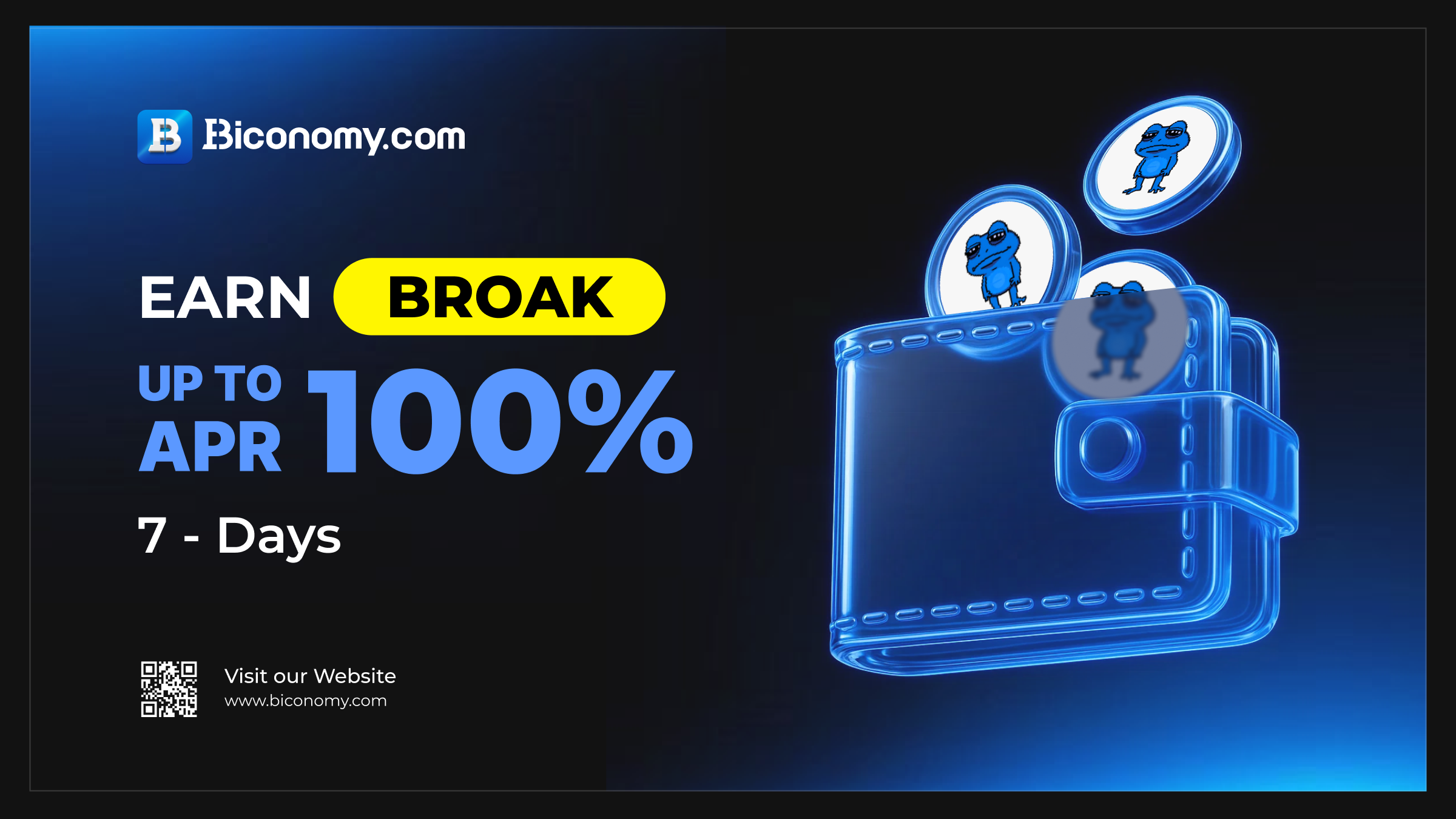 Biconomy.com Earn - Broak on Base Locked Products: Enjoy Up to 100% APR ...