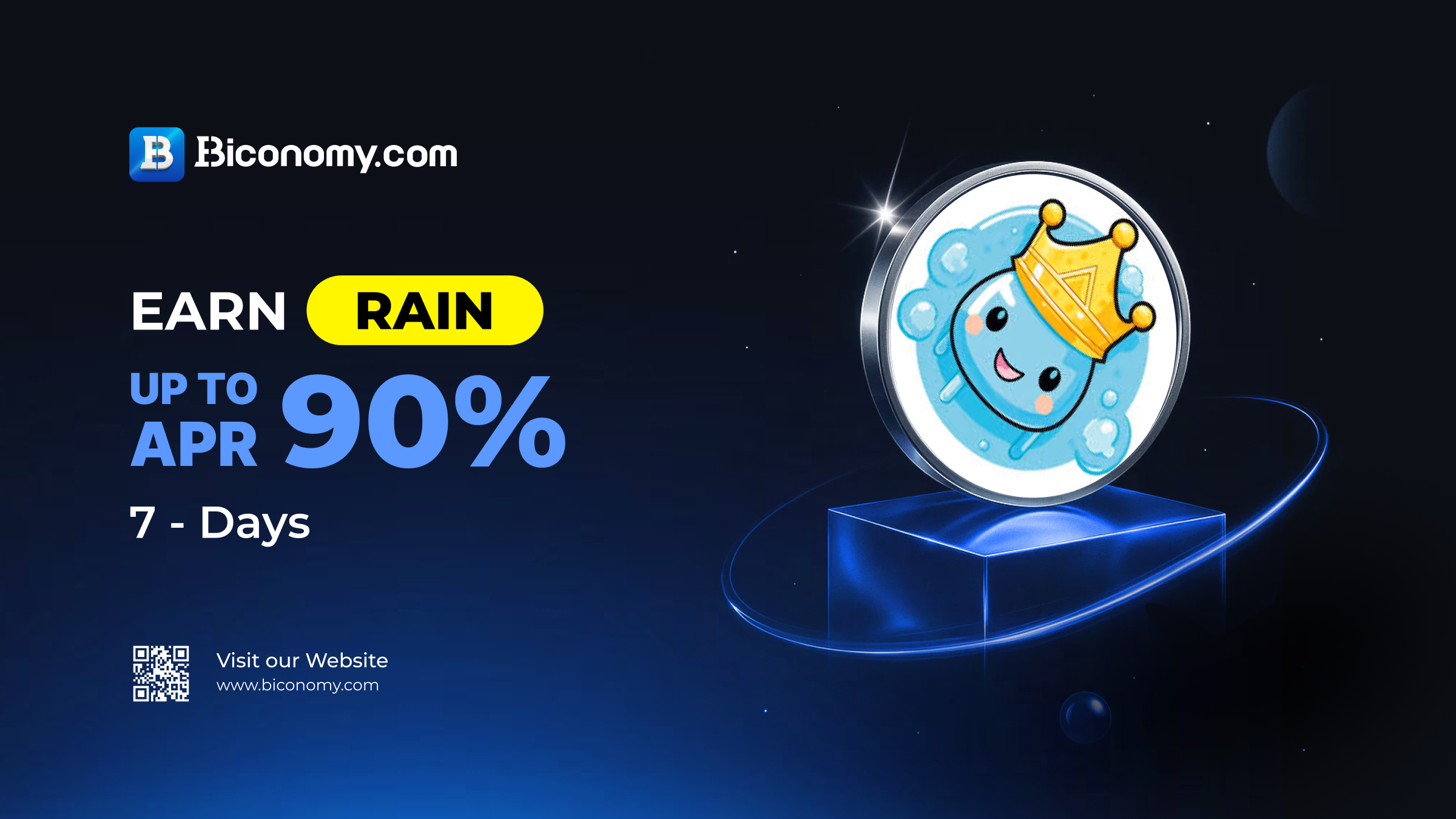 Biconomy.com Earn - Rain Coin Locked Products: Enjoy Up to Enjoy Up to ...
