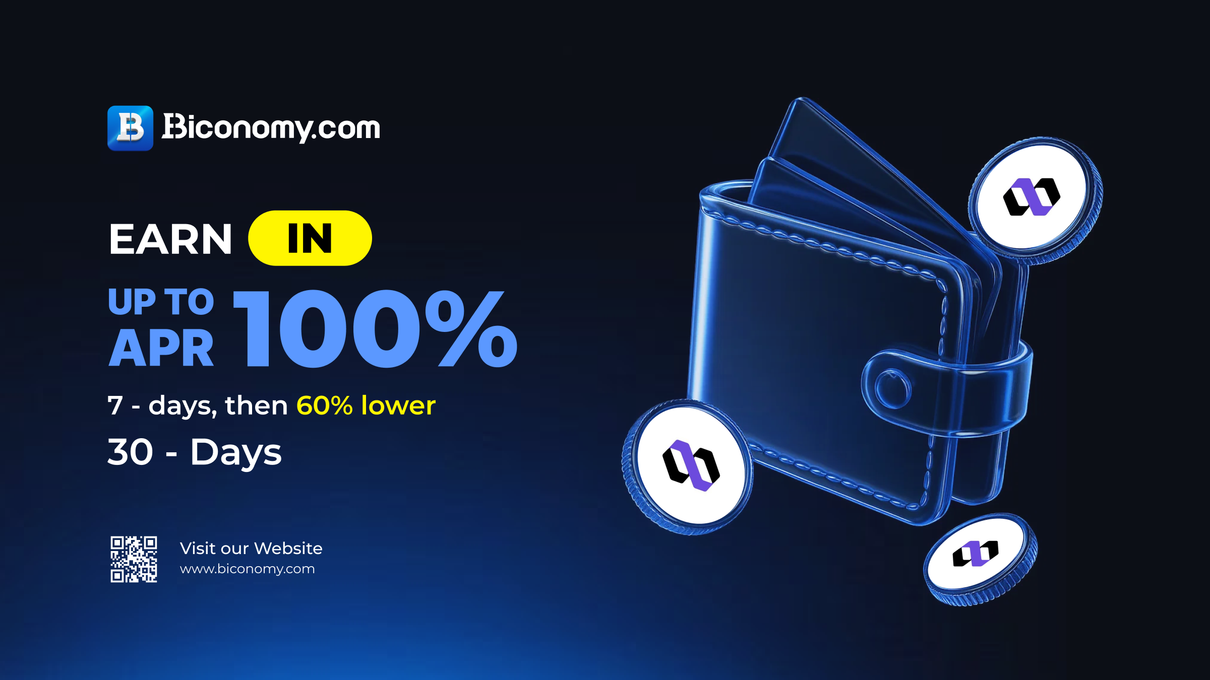 Biconomy.com Earn - INFINIT Locked Products: Enjoy Up to 100% APR in ...
