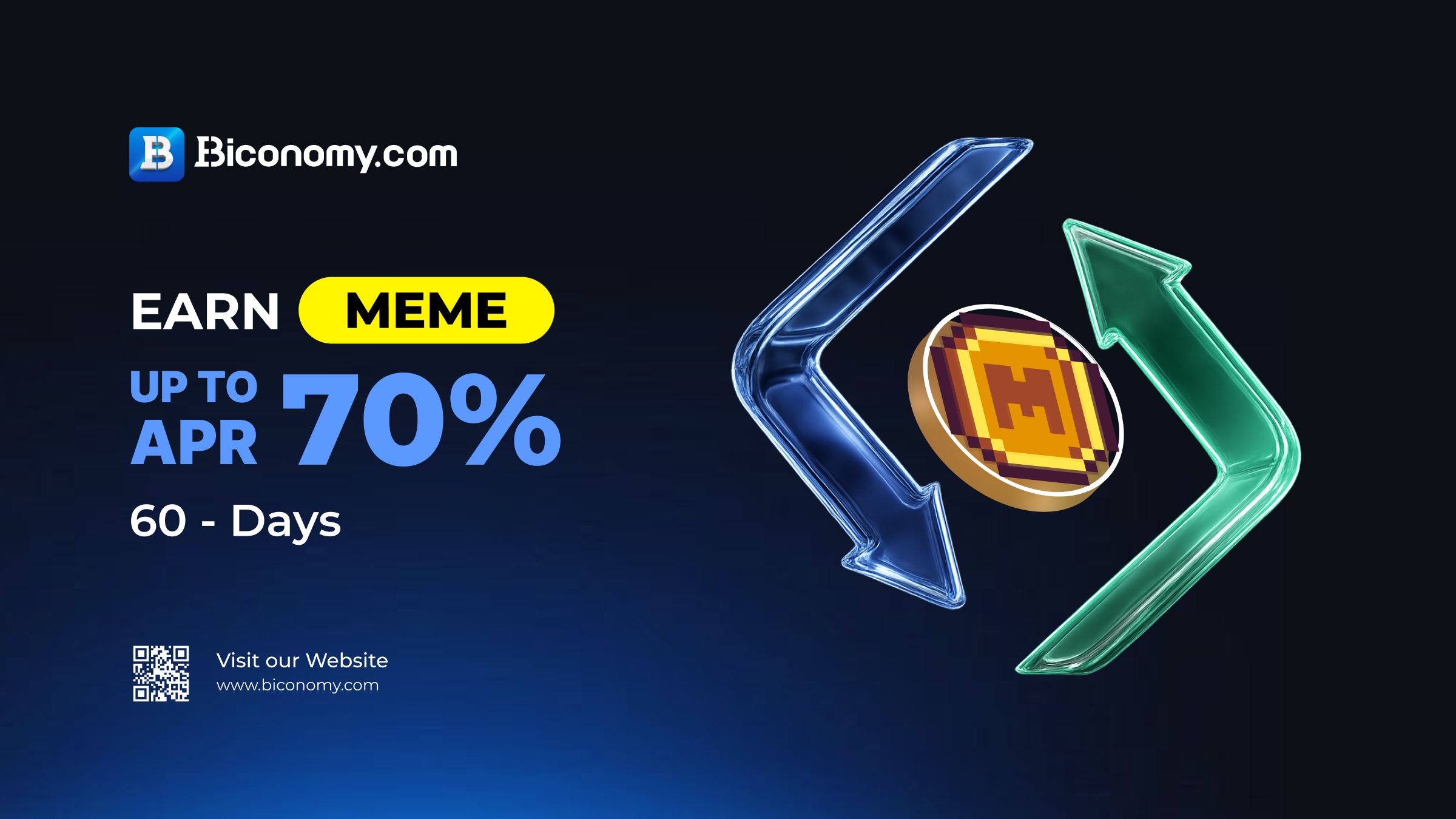Biconomy.com Earn - Memecoin Locked Products: Enjoy Up to 70% APR in Rewards! – Biconomy ...