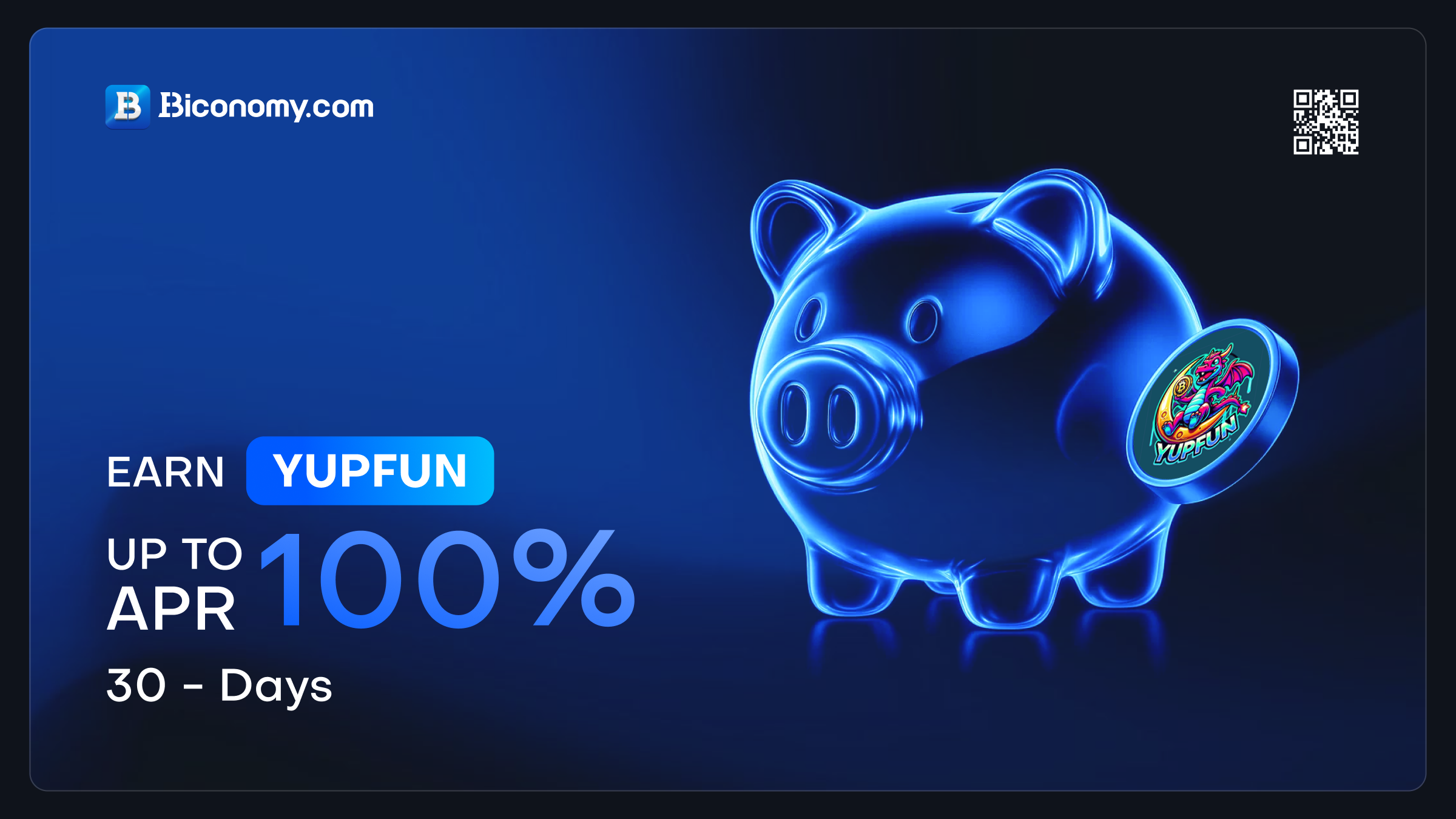 Biconomy.com Earn -YUPFUN Token Locked Products: Enjoy Up to 100% APR ...