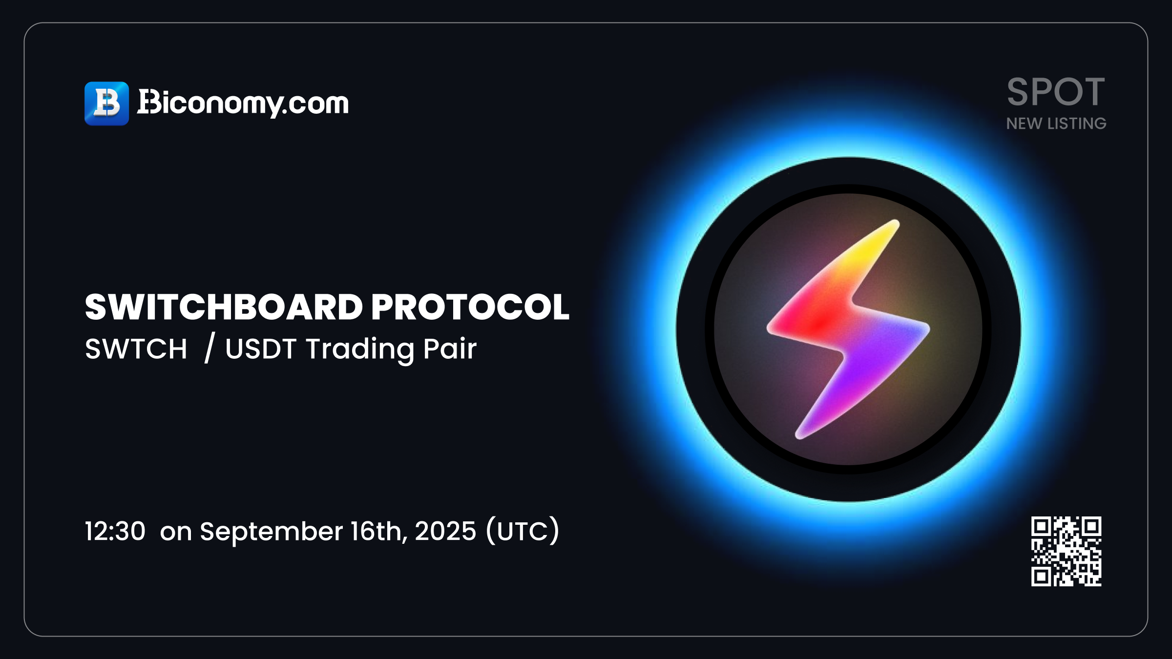 Biconomy.com New Listing Switchboard Protocol (SWTCH) for Spot Trading ...