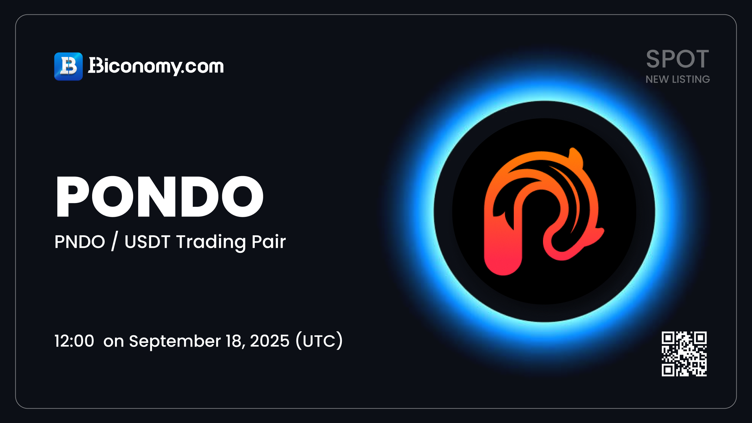 Biconomy.com New Listing PONDO(PNDO) for Spot Trading! – Biconomy ...