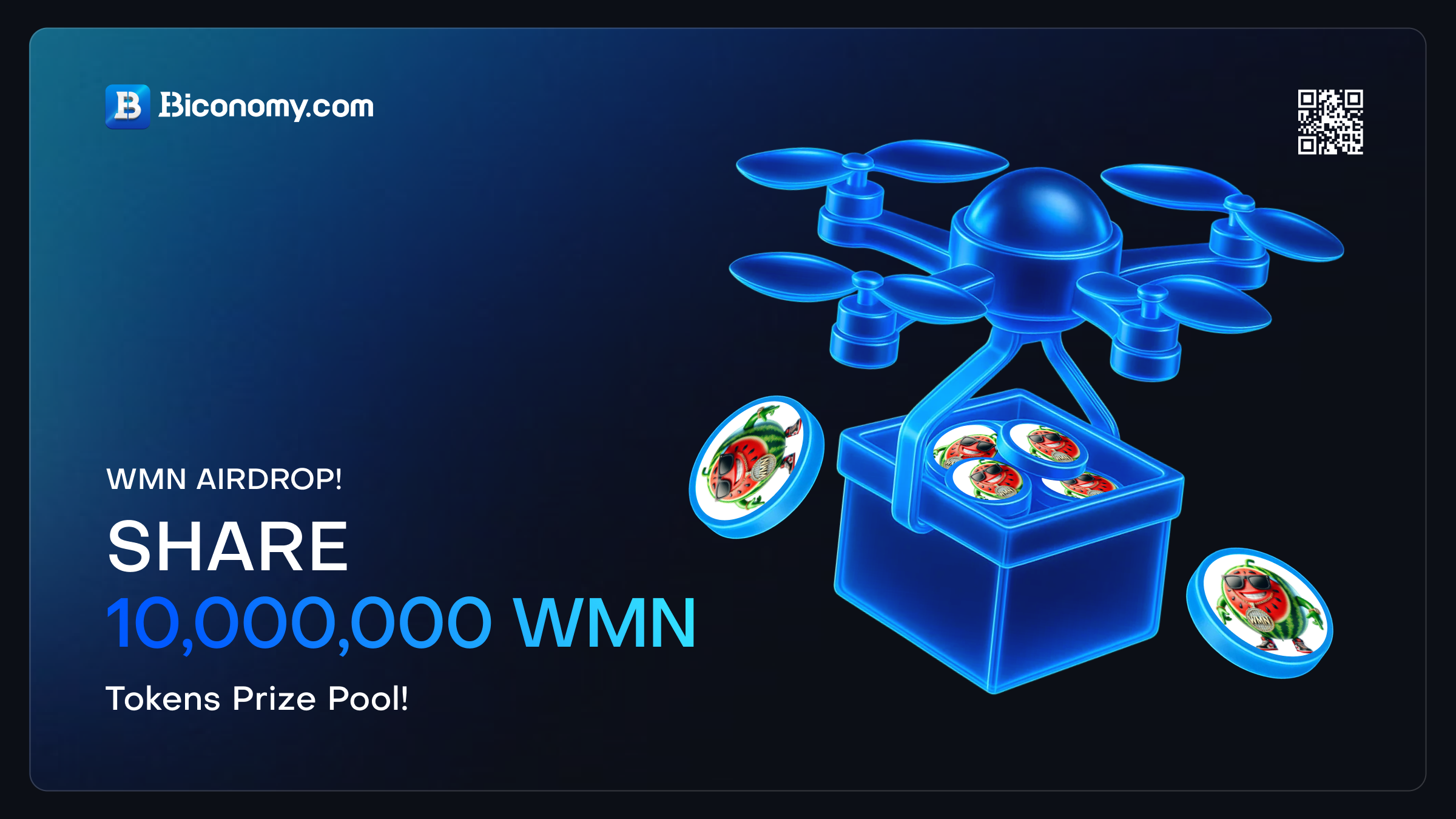 🚀Share 10,000,000 WMN Airdrop, Enjoy Welfare from WaterMalones!🚀 – Biconomy | Support Center