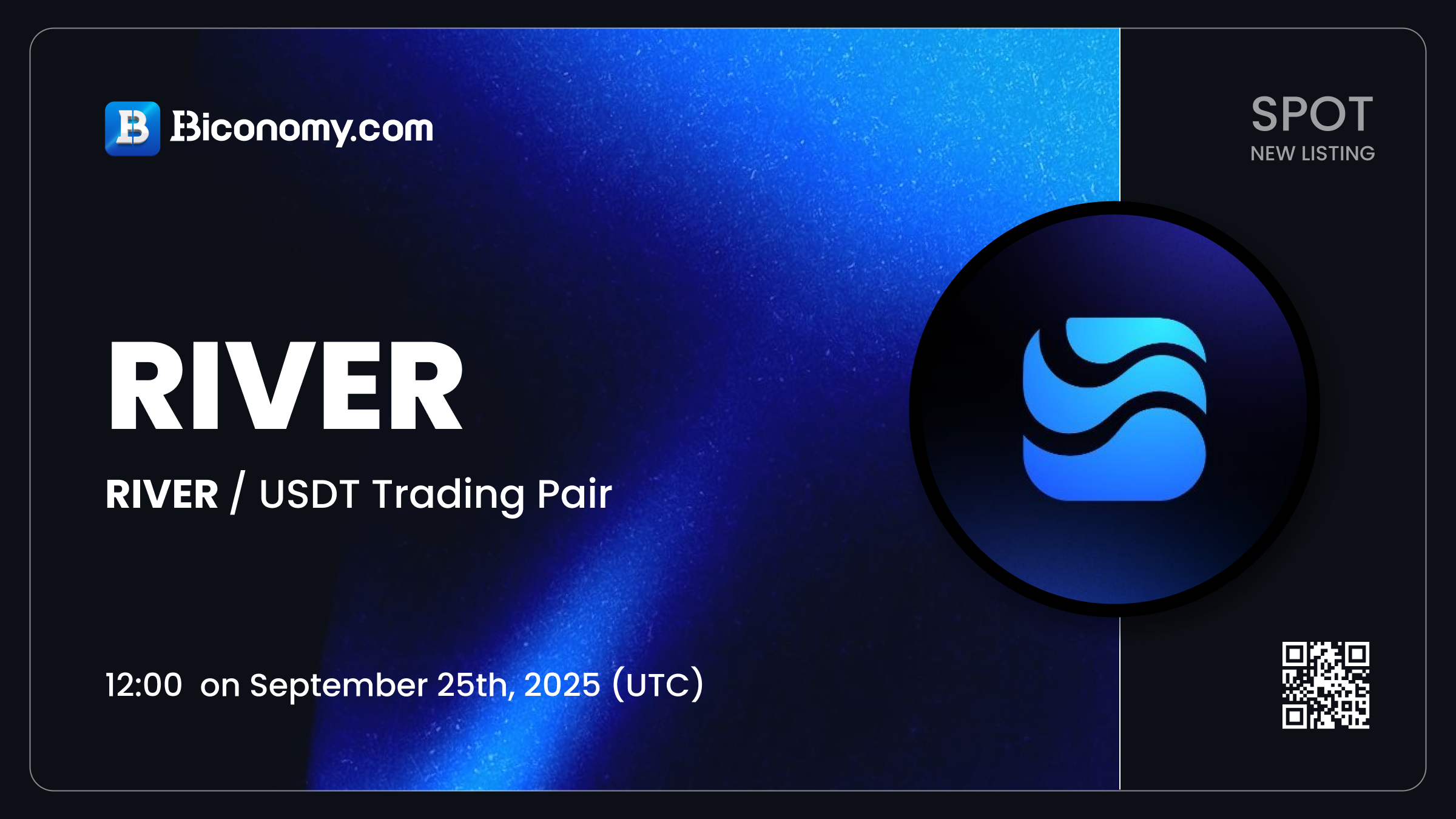 Biconomy.com New Listing River (RIVER) for Spot Trading! – Biconomy | Support Center