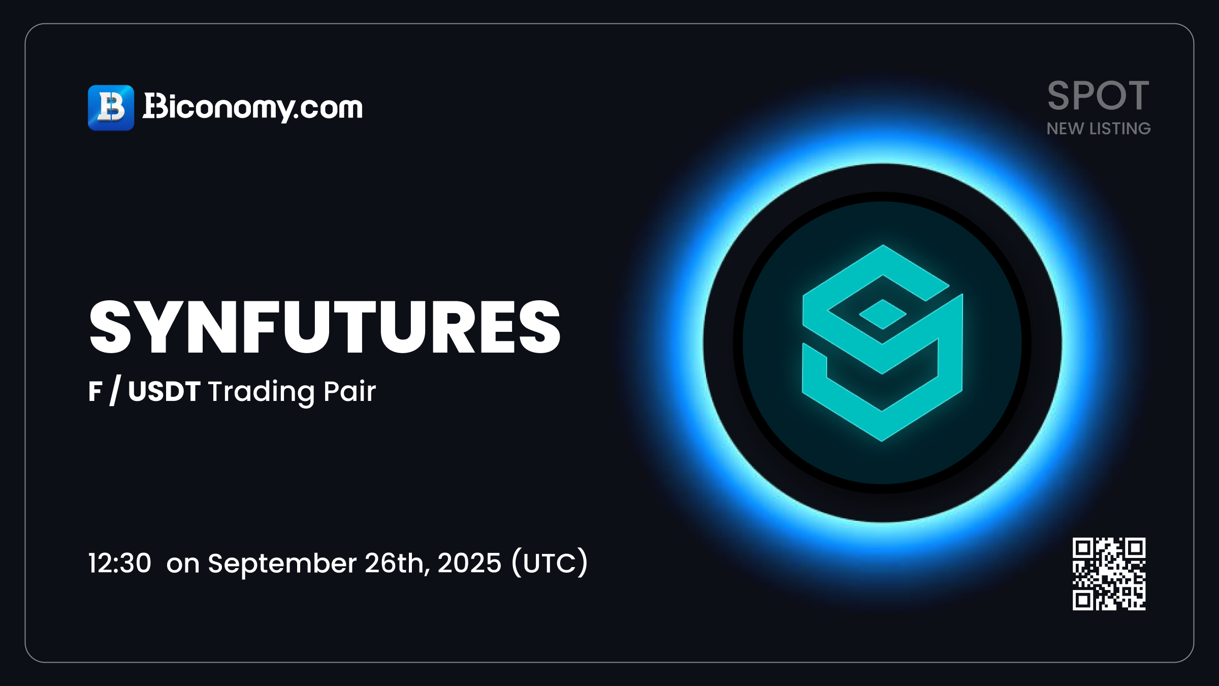 Biconomy.com New Listing SynFutures (F) for Spot Trading! – Biconomy ...