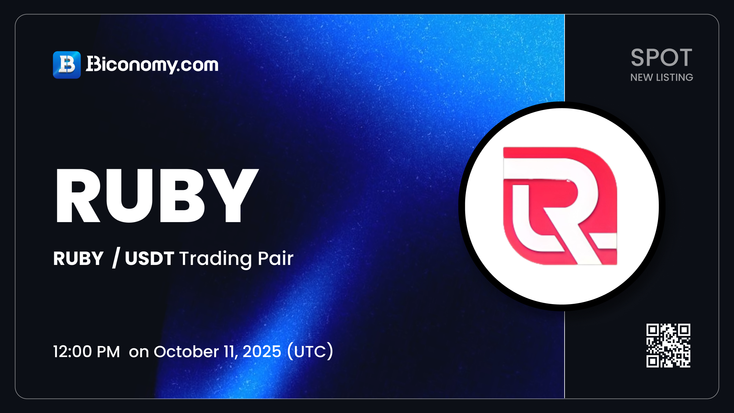 Biconomy.com New Listing Ruby(RUBY) for Spot Trading! – Biconomy ...