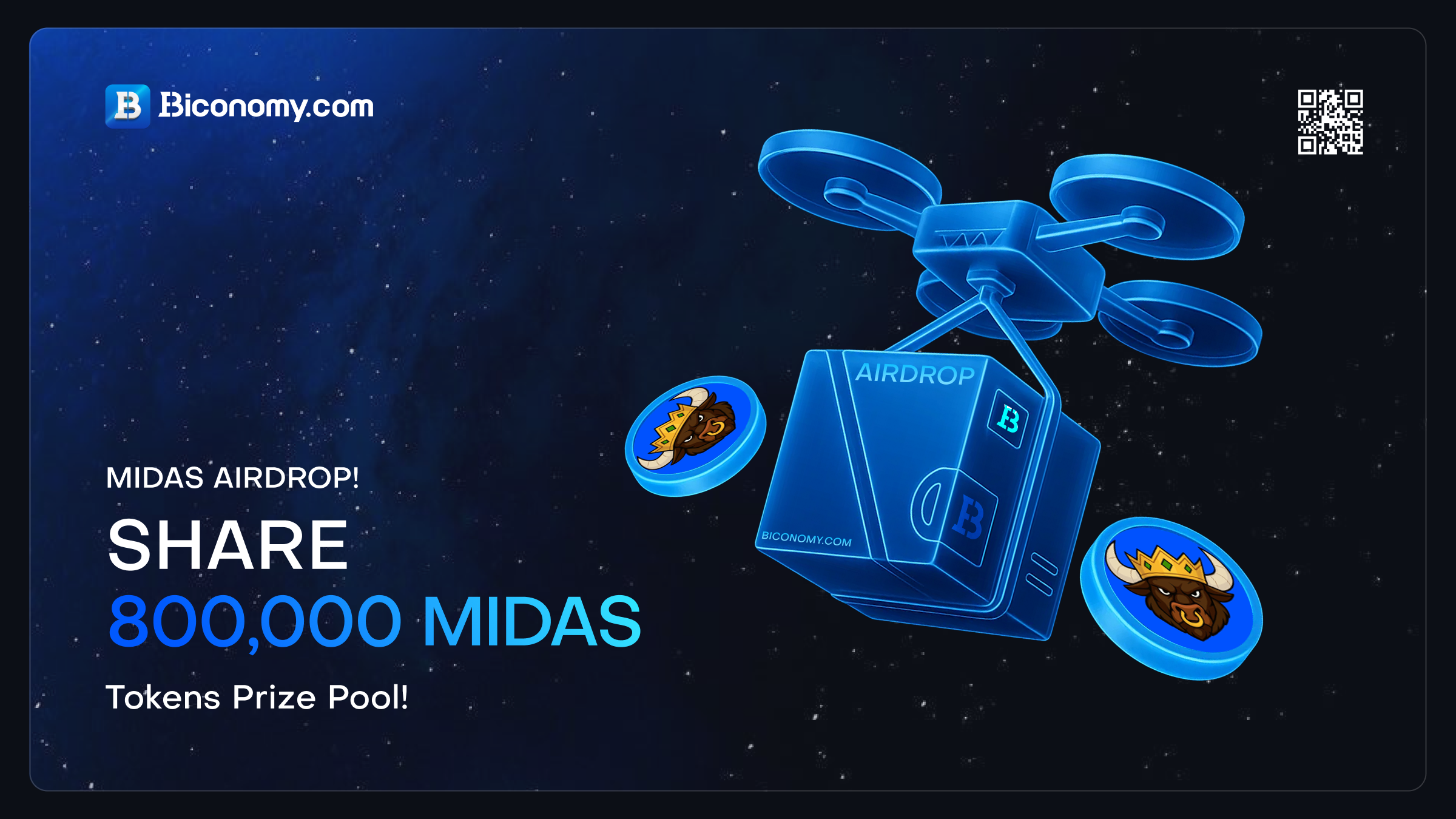 🚀Share 800,000 MIDAS Airdrop, Enjoy Welfare from Midas The Minotaur!🚀 – Biconomy | Support Center