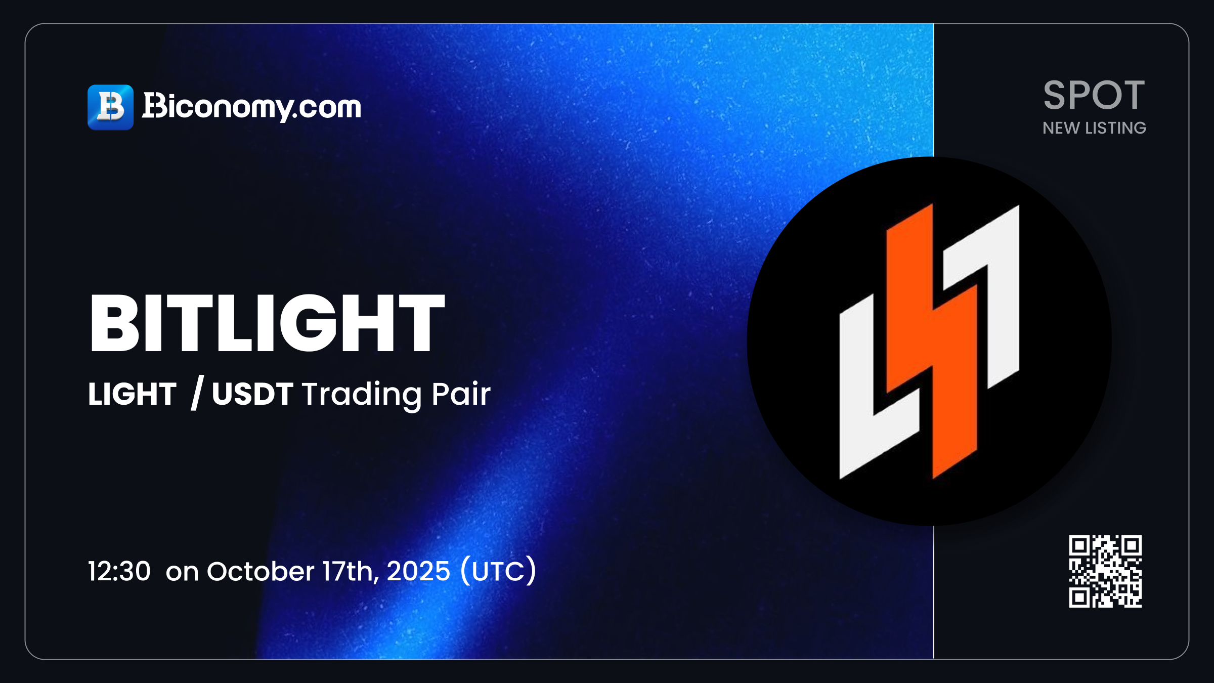 Biconomy.com New Listing Bitlight (LIGHT) for Spot Trading! – Biconomy | Support Center