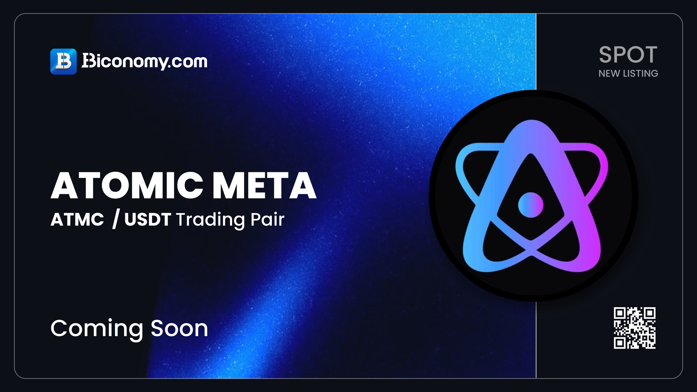 Biconomy.com New Listing ATOMIC META(ATMC) Coming Soon! – Biconomy ...