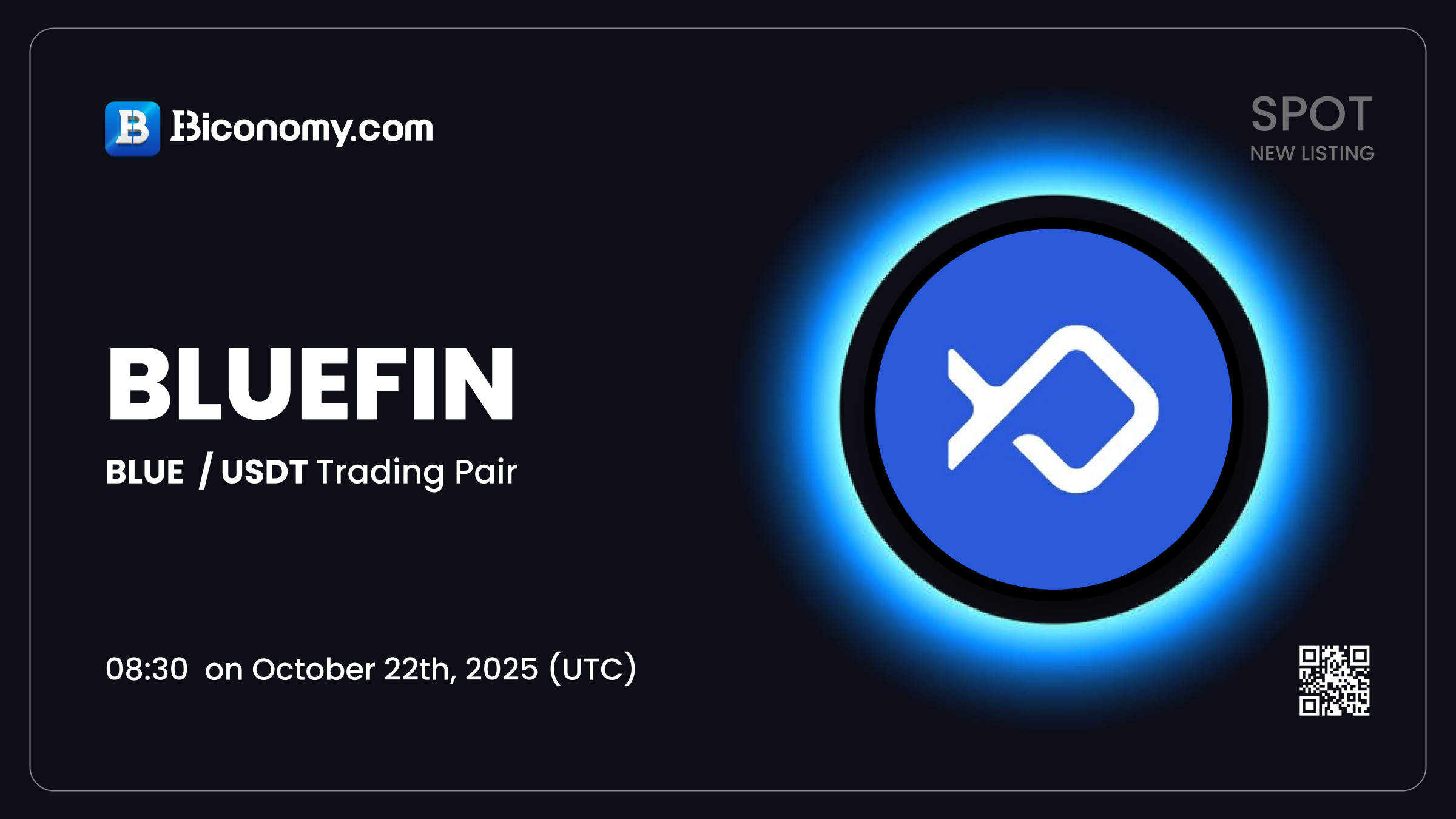 Biconomy.com New Listing Bluefin (BLUE) for Spot Trading! – Biconomy ...
