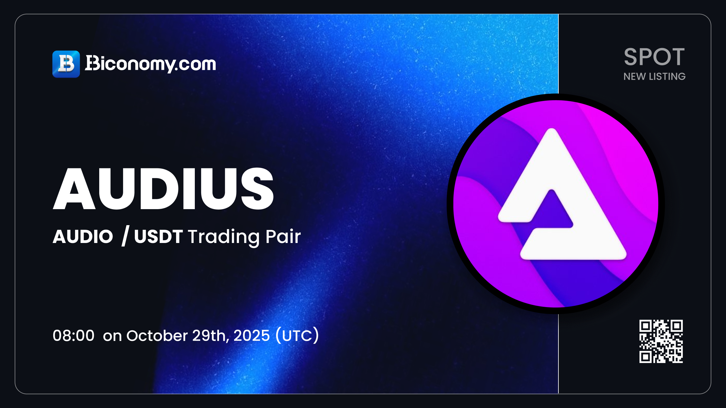 Biconomy.com New Listing Audius (AUDIO) for Spot Trading! – Biconomy ...