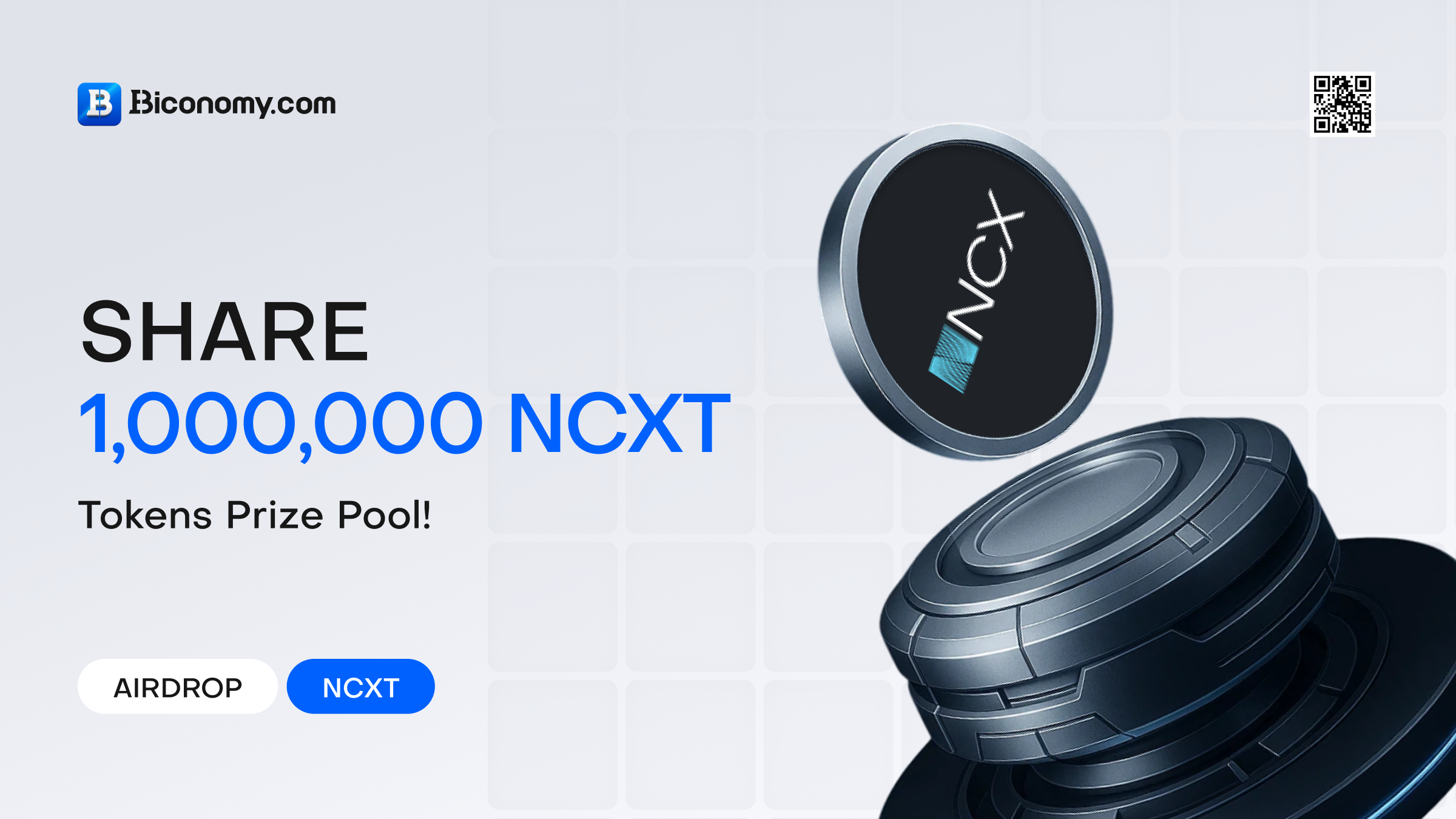 Share 1,000,000 NCXT Airdrop, Enjoy Welfare from NCX!🚀🚀 – Biconomy ...