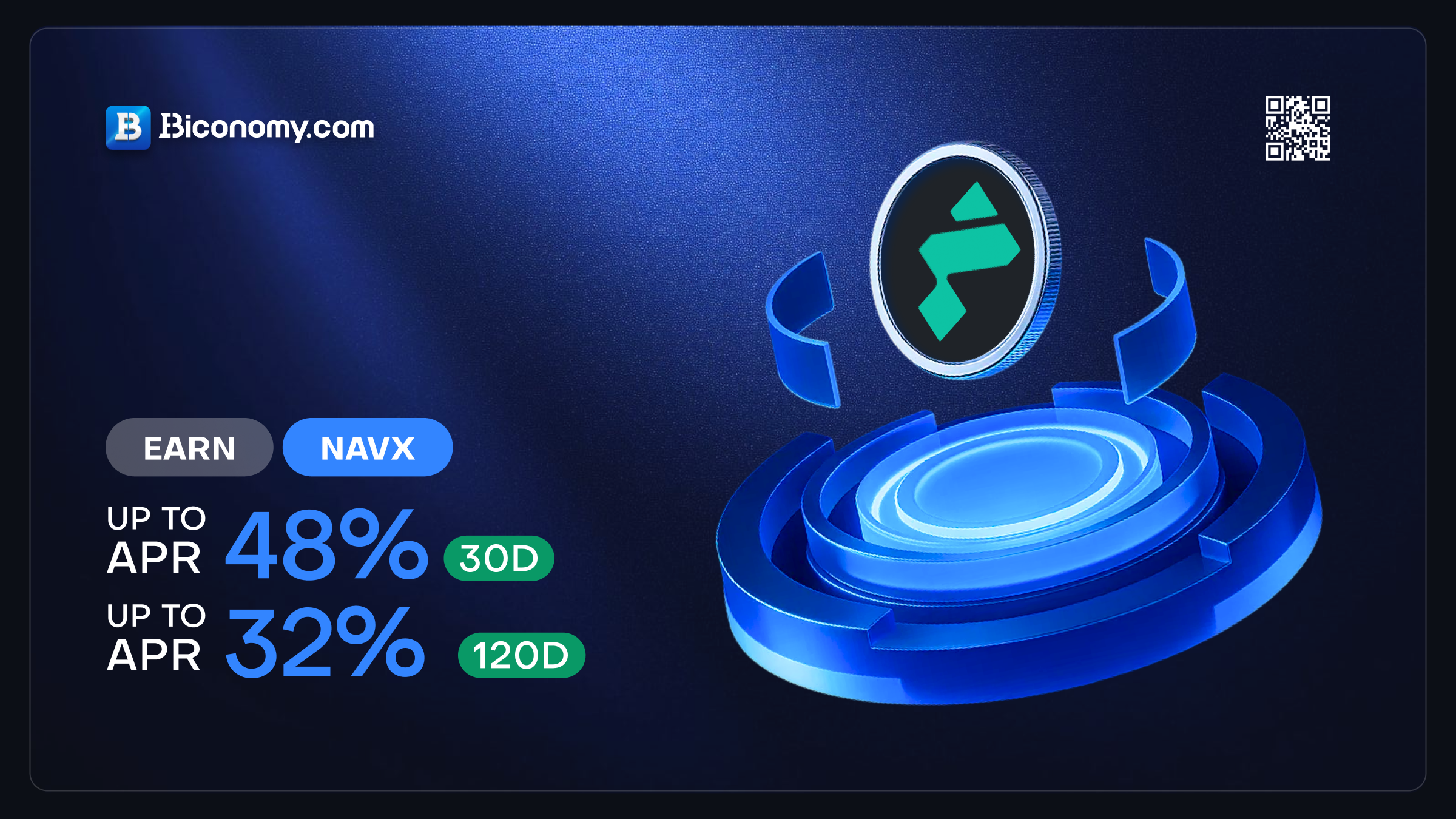 Biconomy.com Earn -NAVI Protocol Locked Products: Enjoy Up to 48% APR ...