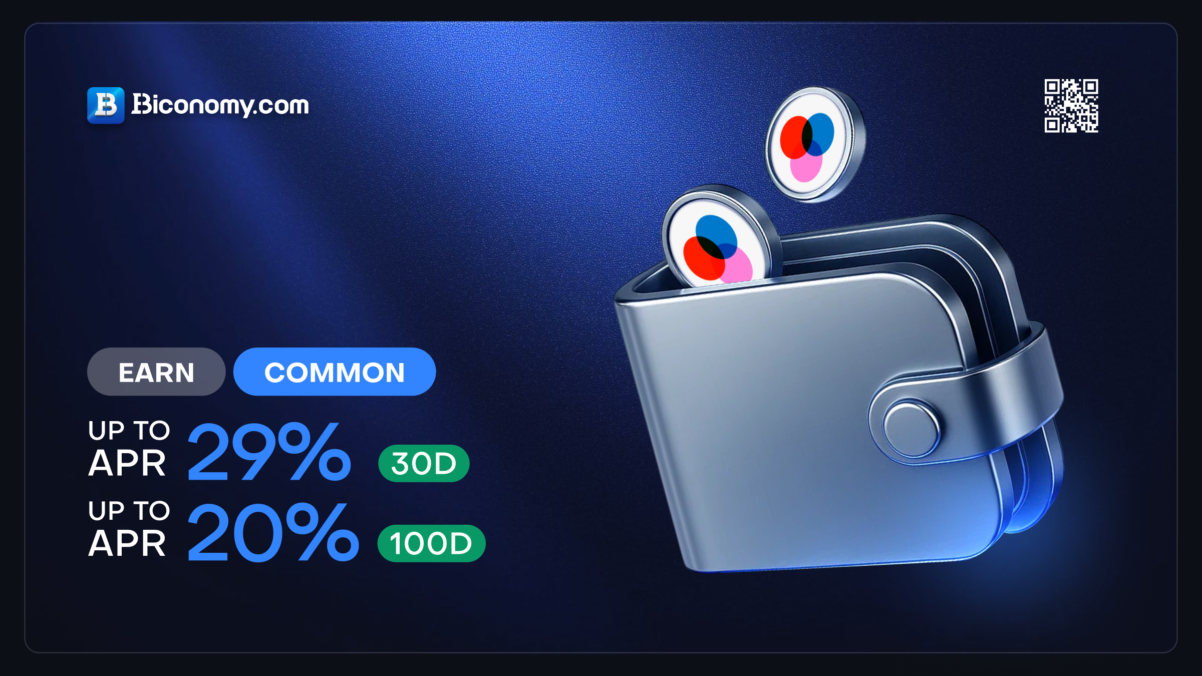 Biconomy.com Earn -COMMON Locked Products: Enjoy Up to 29% APR in ...